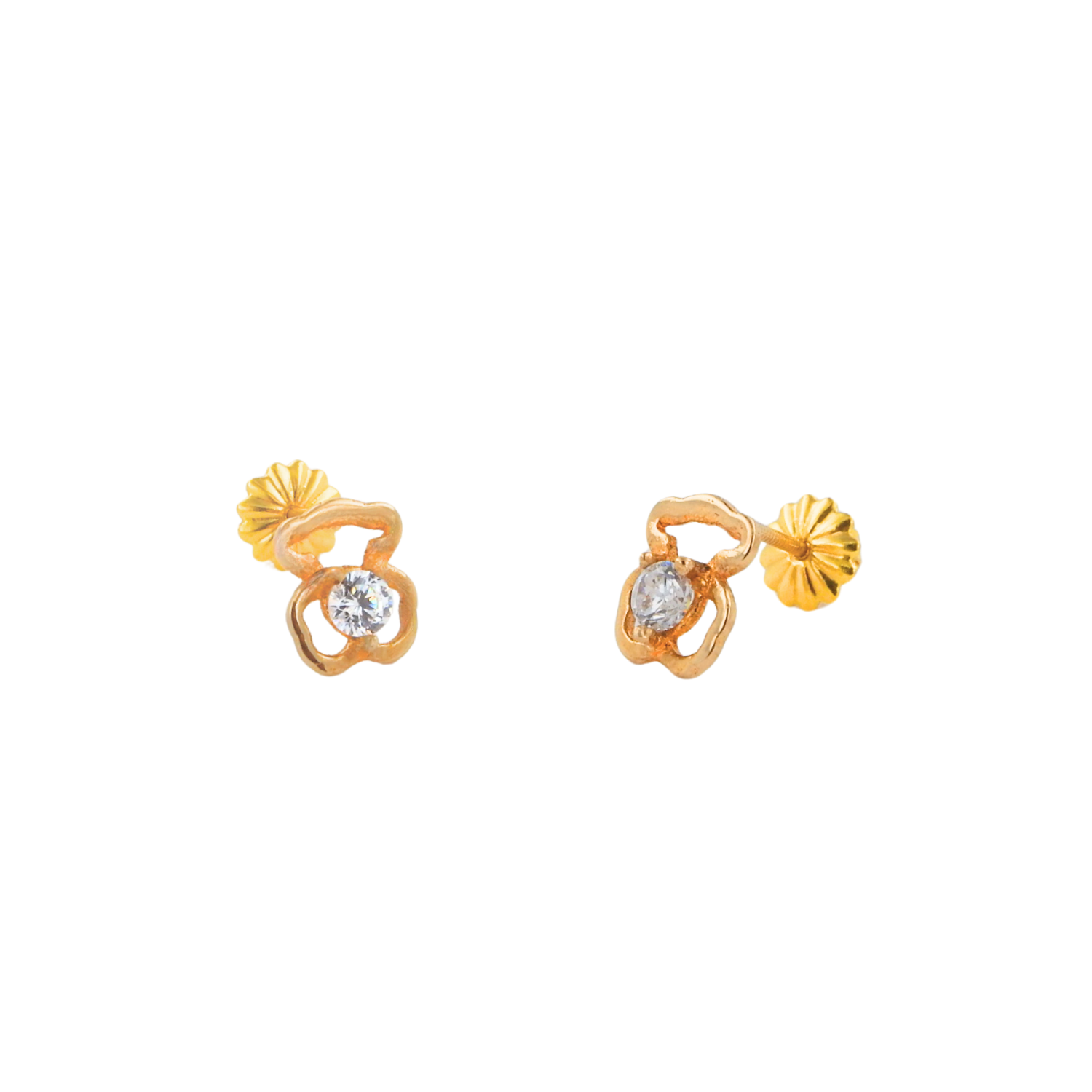 Aro Tous Circón Oro 18K