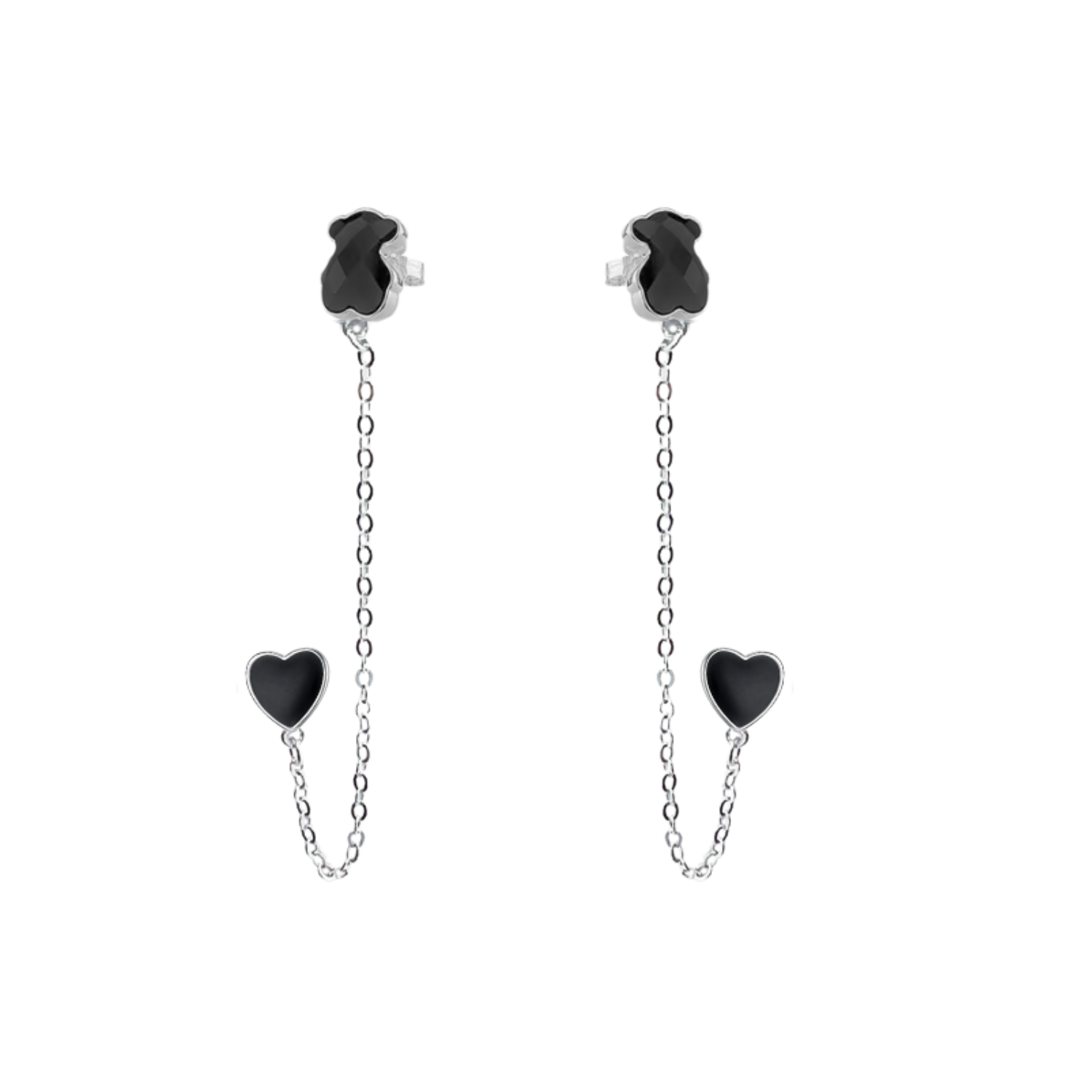 Aro Colgante Estilo Oso – Joyas Fiore